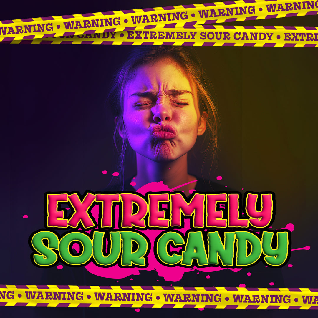 Barnetts Mega Sour Candy Raspberry - Trendy Sweet Bags - Traditionally ...